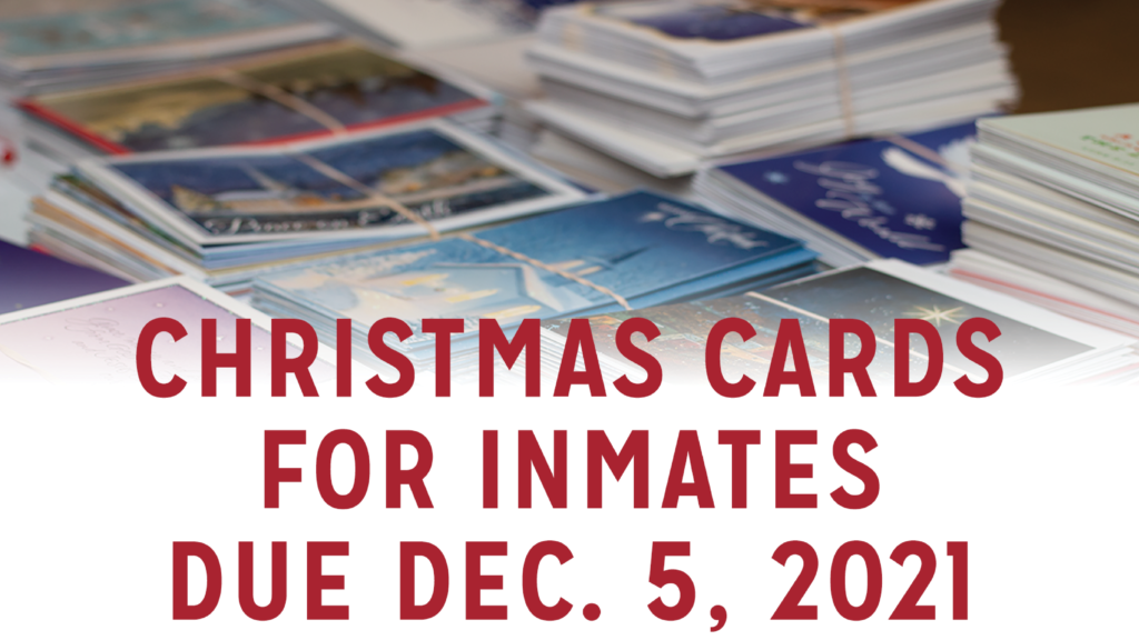 Christmas Cards for Inmates - First Baptist Church of Tallahassee